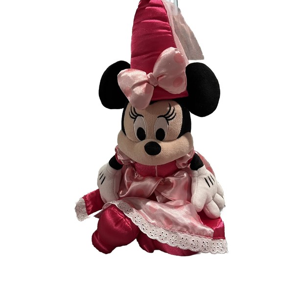 Disney | Toys | Vintage Walt Disney World Minnie Mouse Princess Plush ...